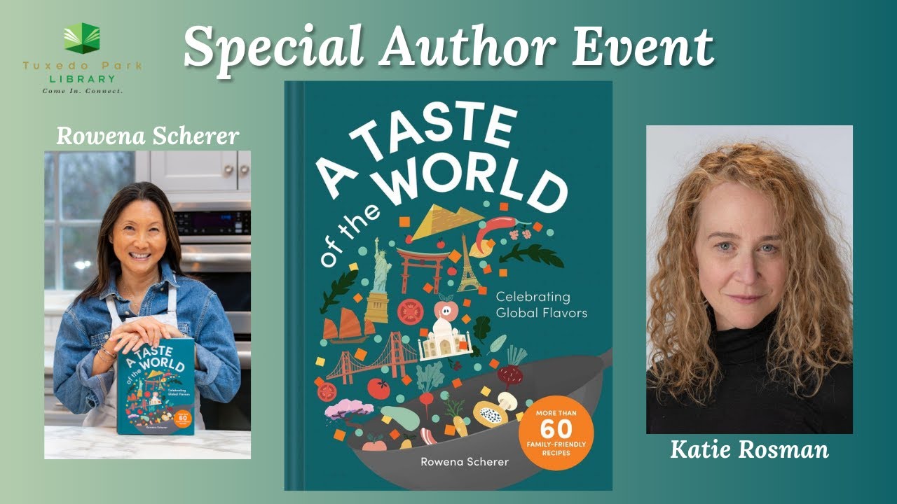 Special Author Event: Rowena Scherer, author of A Taste of the World ...