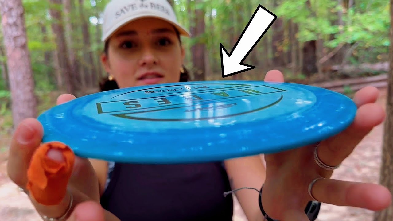 This Disc Shouldn't Exist... (Broken Disc Golf Disc) - YouTube