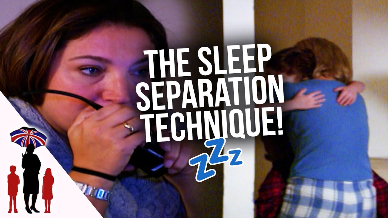 The sleeping separation technique with Supernanny! 💤 - YouTube