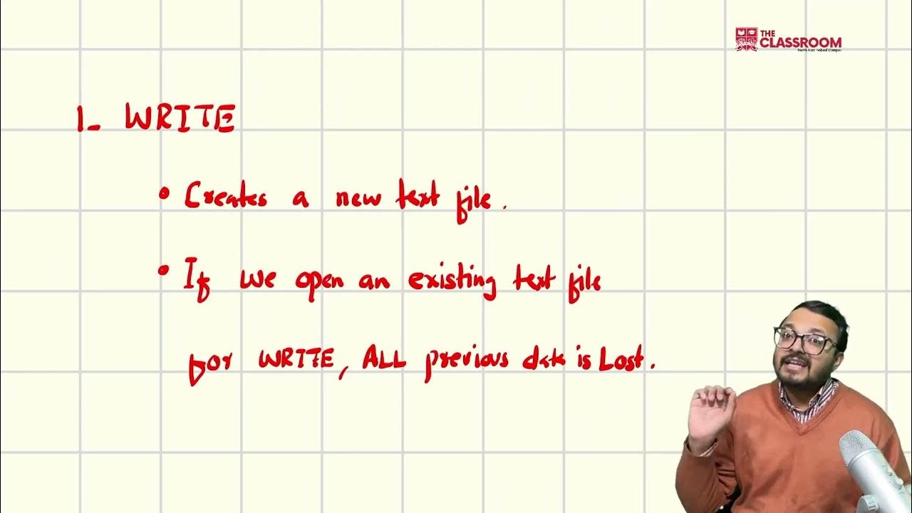 AS 9618 | Computer Science | Text Files | Lecture 1 | 2025 Online #MAK #CS #OL #AL # ...