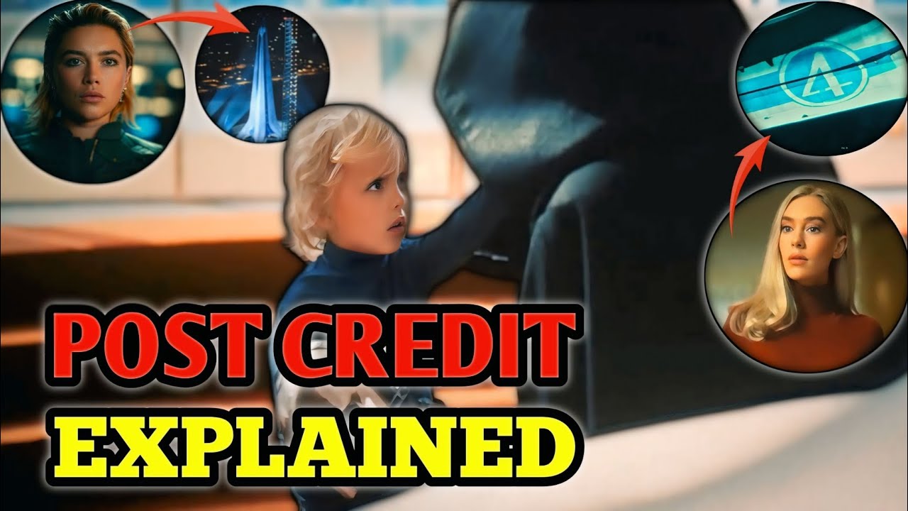 Fantastic Four First Step Post Credit Ending Explained Video Review 🔥 ...