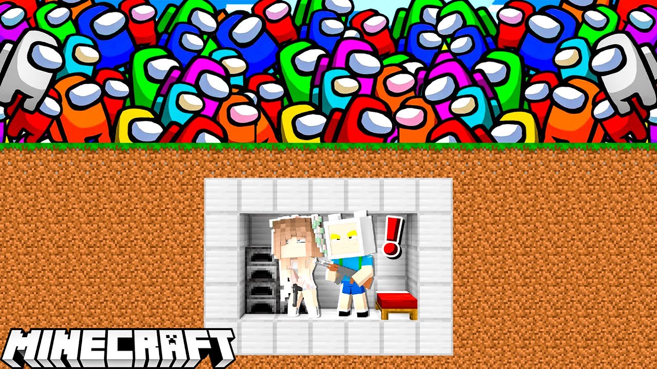 IMPOSTER ARMEE VS AMONG US BASE in Minecraft! - YouTube