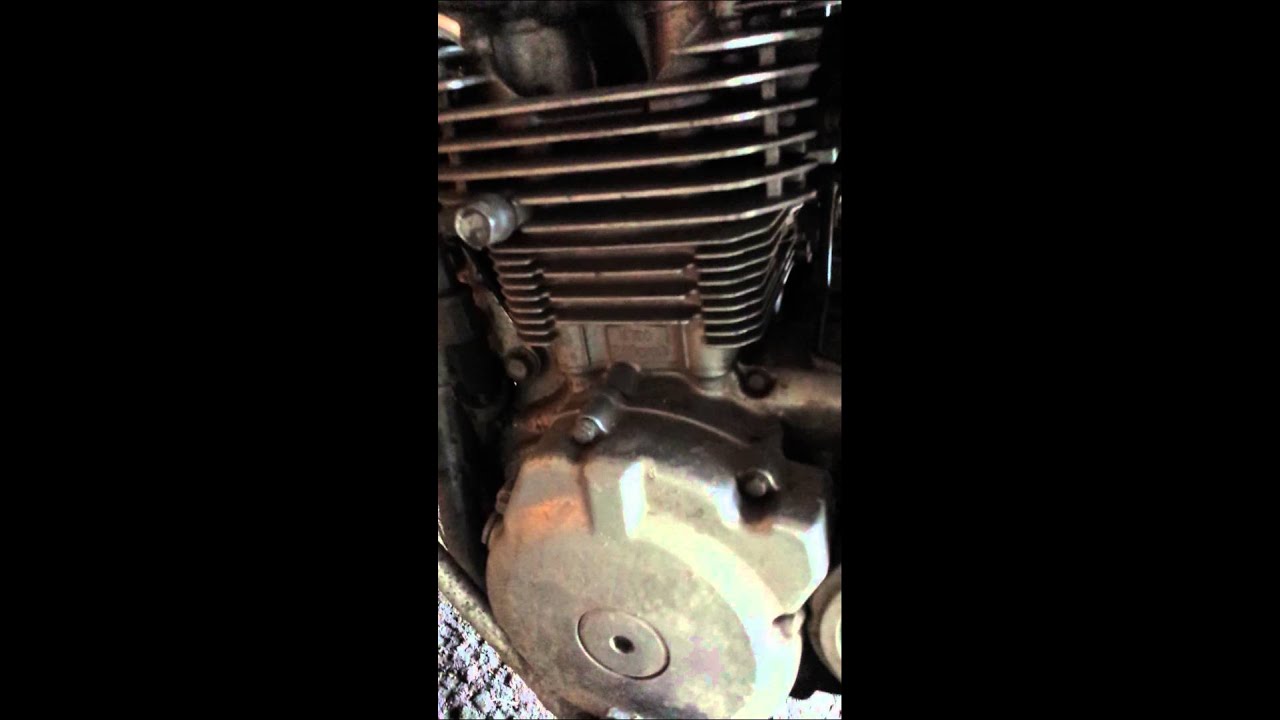 Dr350 engine noise - YouTube