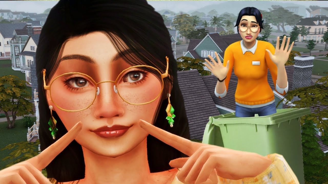 Emily Parcel SIMS 4 MAKEOVER 😬 - YouTube