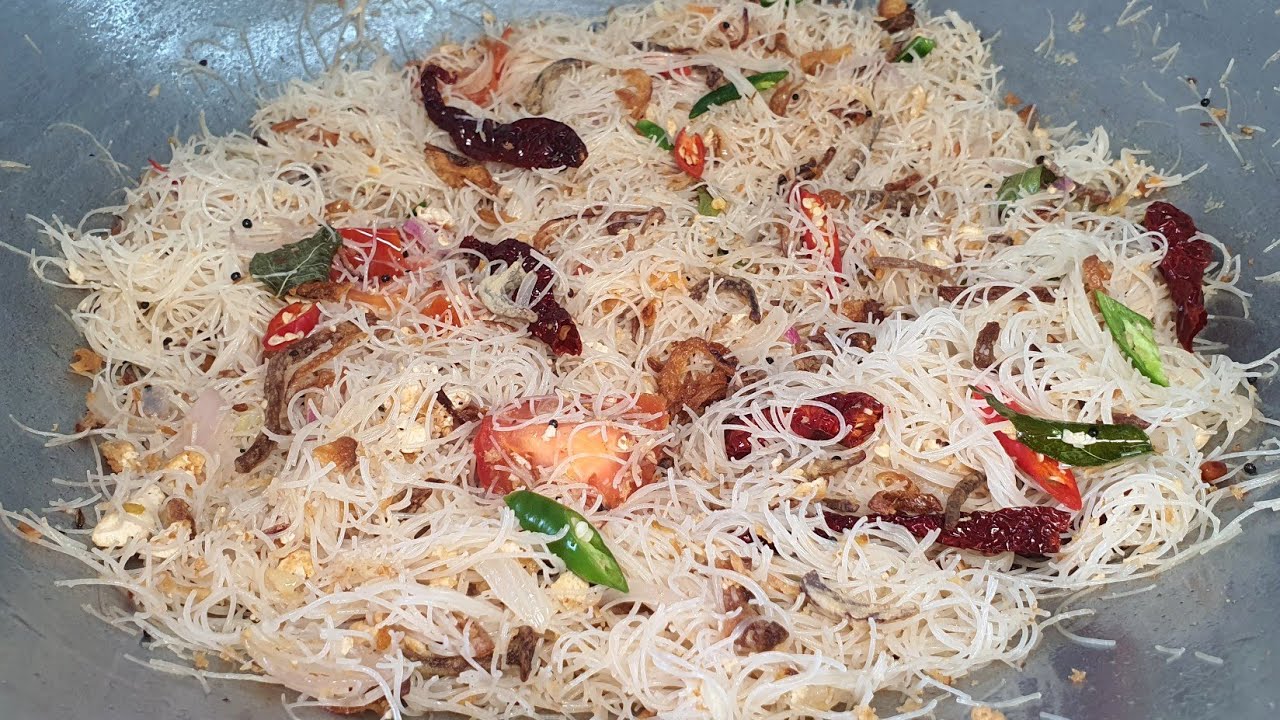 Bihun Goreng Kampung Vegetarian | Simple & Sedap | Indian Style Fried ...