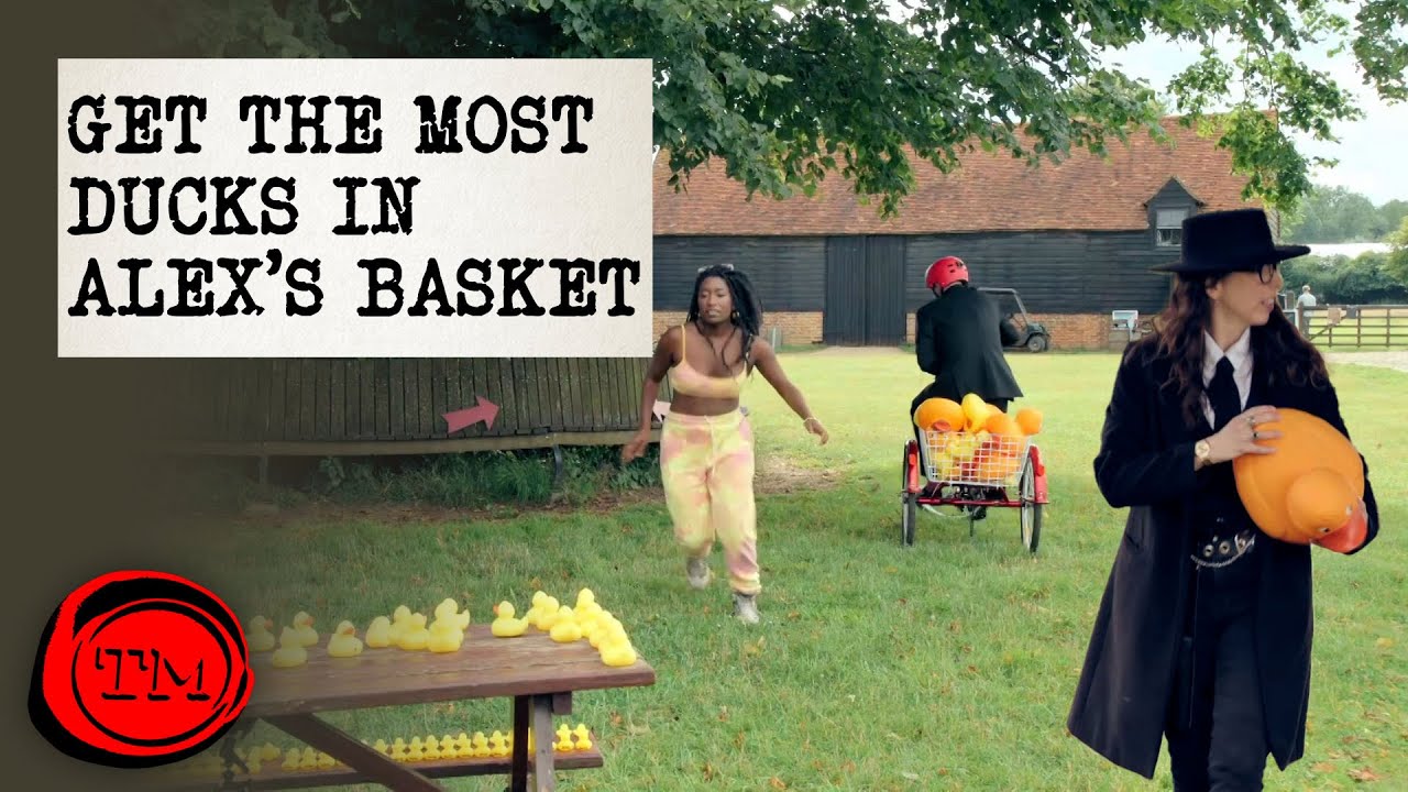 Get the Most Ducks in Alex's Baskets | Full Task | Taskmaster - YouTube