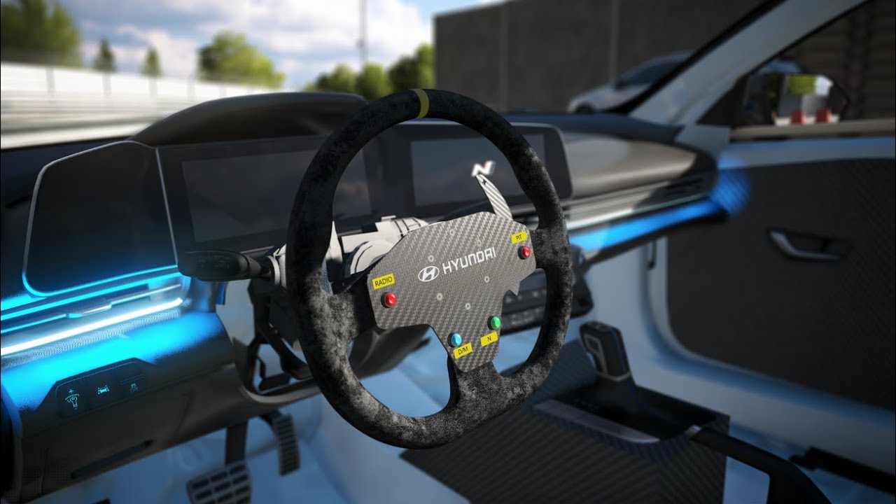 Hyundai AVANTE N CUP (N1) test - YouTube
