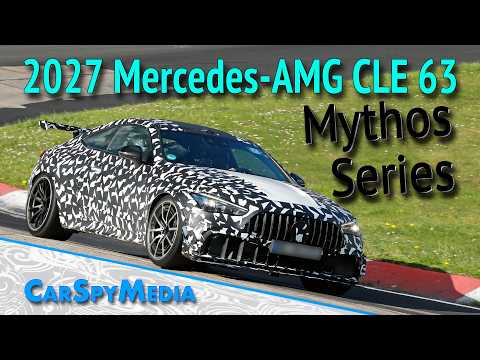 2027 Mercedes AMG CLE 63 Mythos Prototype Exclusive Limited-Edition Lightweight Performance Version