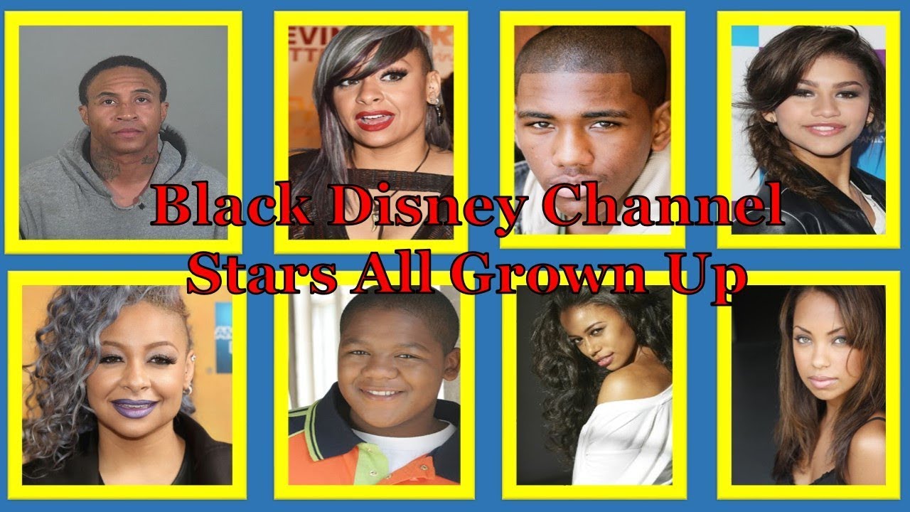 Black Disney Channel Stars All Grown Up//Name//Age//Height//Dob - YouTube