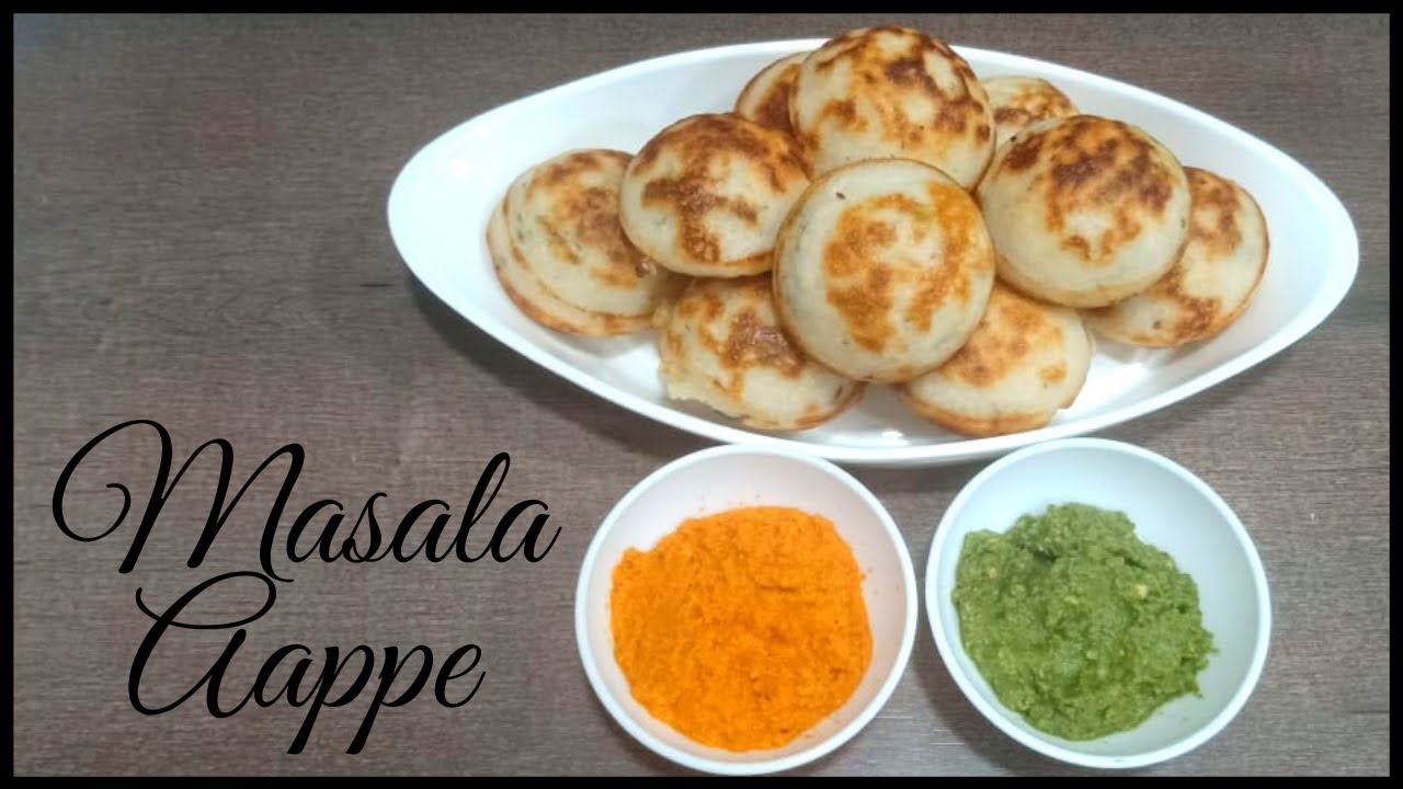Masala Aappe (Maharashtrian Recipe) | मसाला आप्पे | Recipe by Rashmi ...