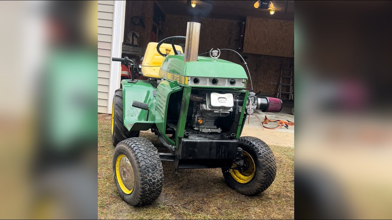 John deere racing mower build synopsis - YouTube