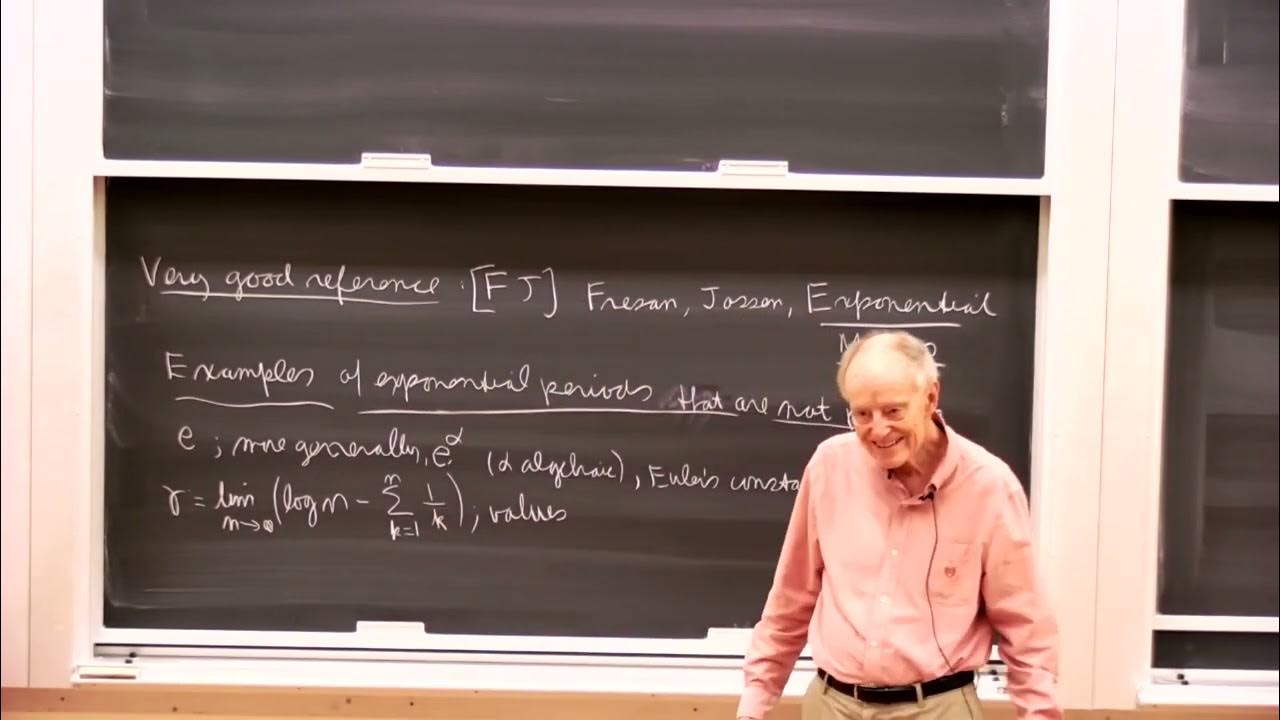 Lecture 34 | Automorphic Forms and Representation Theory: an introduction to the Langlands ...