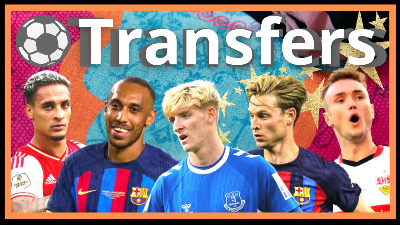 Transfer Rumours Today: Gordon, Antony, Aubameyang, Palmieri, de Jong ...