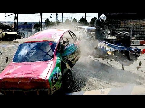 Wreckfest Die Fast Best Crashes Ever - YouTube