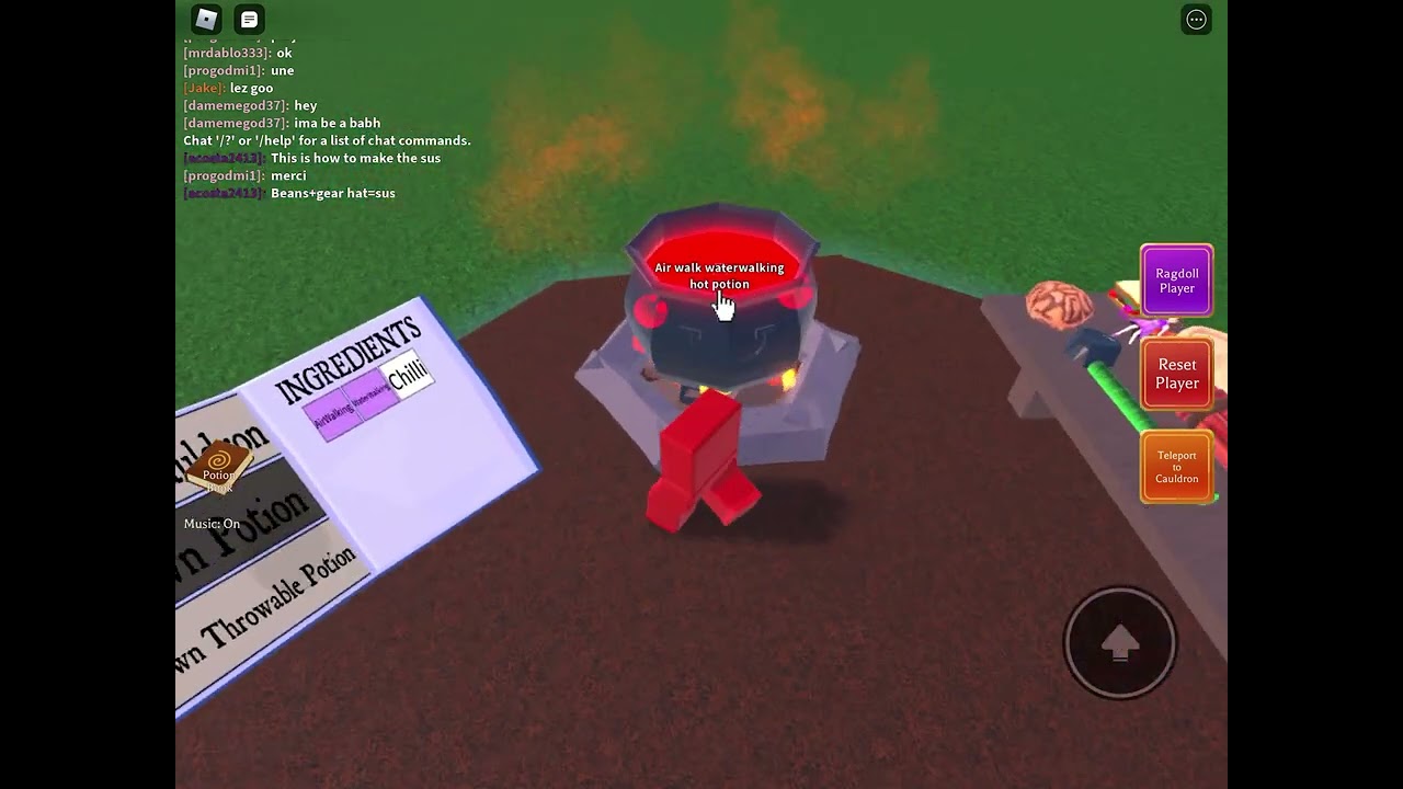 The sus potion - YouTube