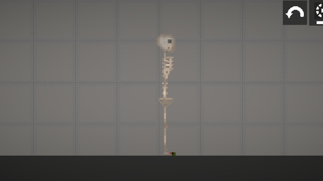 How to make skeleton melon playground - YouTube