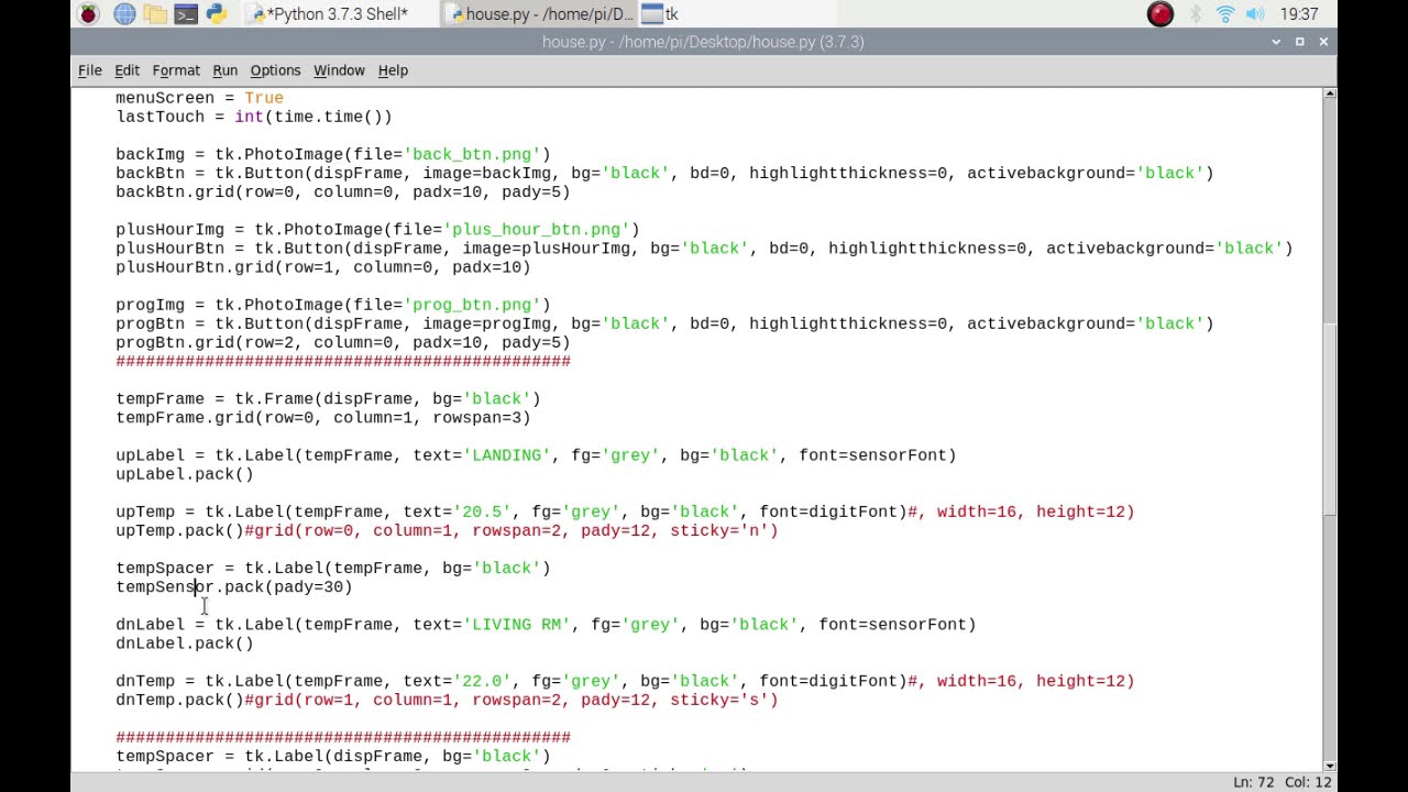 Heating And Security Control Part 7 Raspberry Pi Coding Python Tkinter 2160