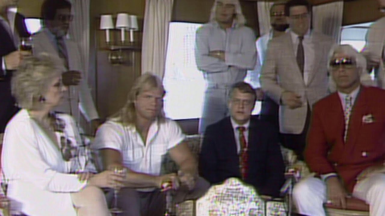 Story of Ric Flair vs. Lex Luger | Great American Bash 1988 - YouTube