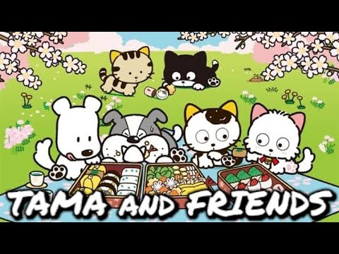 TAMA and FRIENDS "Kitty Love" ENGLISH COZY CARTOON NOSTALGIA NON ...