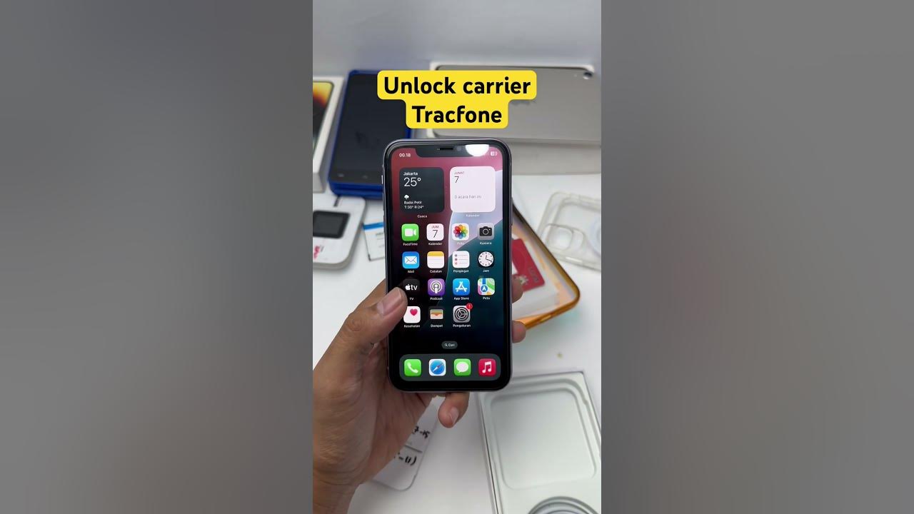 Unlock carrier Tracfone di iphone 11 sim sticker - YouTube