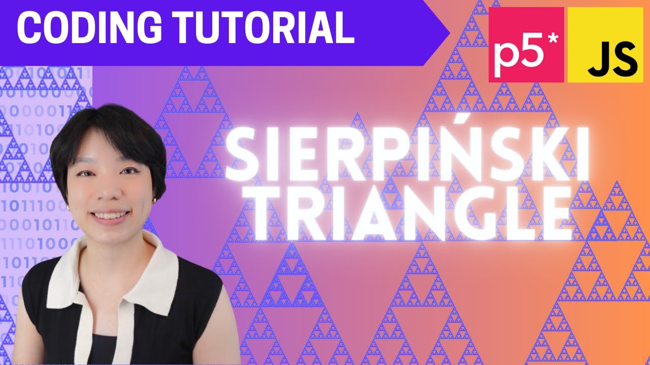 P5 Js Coding Tutorial Sierpiński Triangle Cool Facts At The End