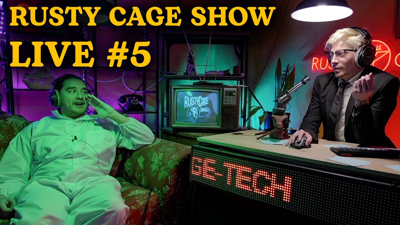 Artificial Intelligence Wars - Rusty Cage Show LIVE #5 - YouTube