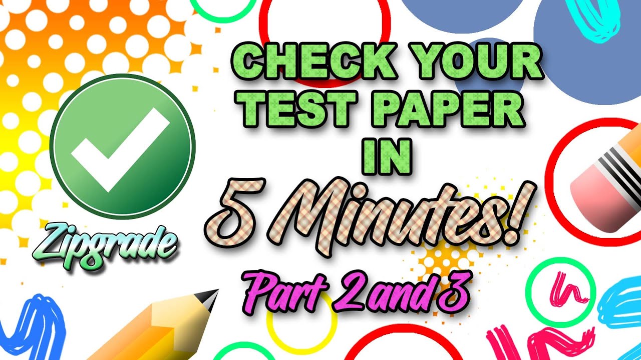 Zipgrade Tutorial Part 2-3 - YouTube