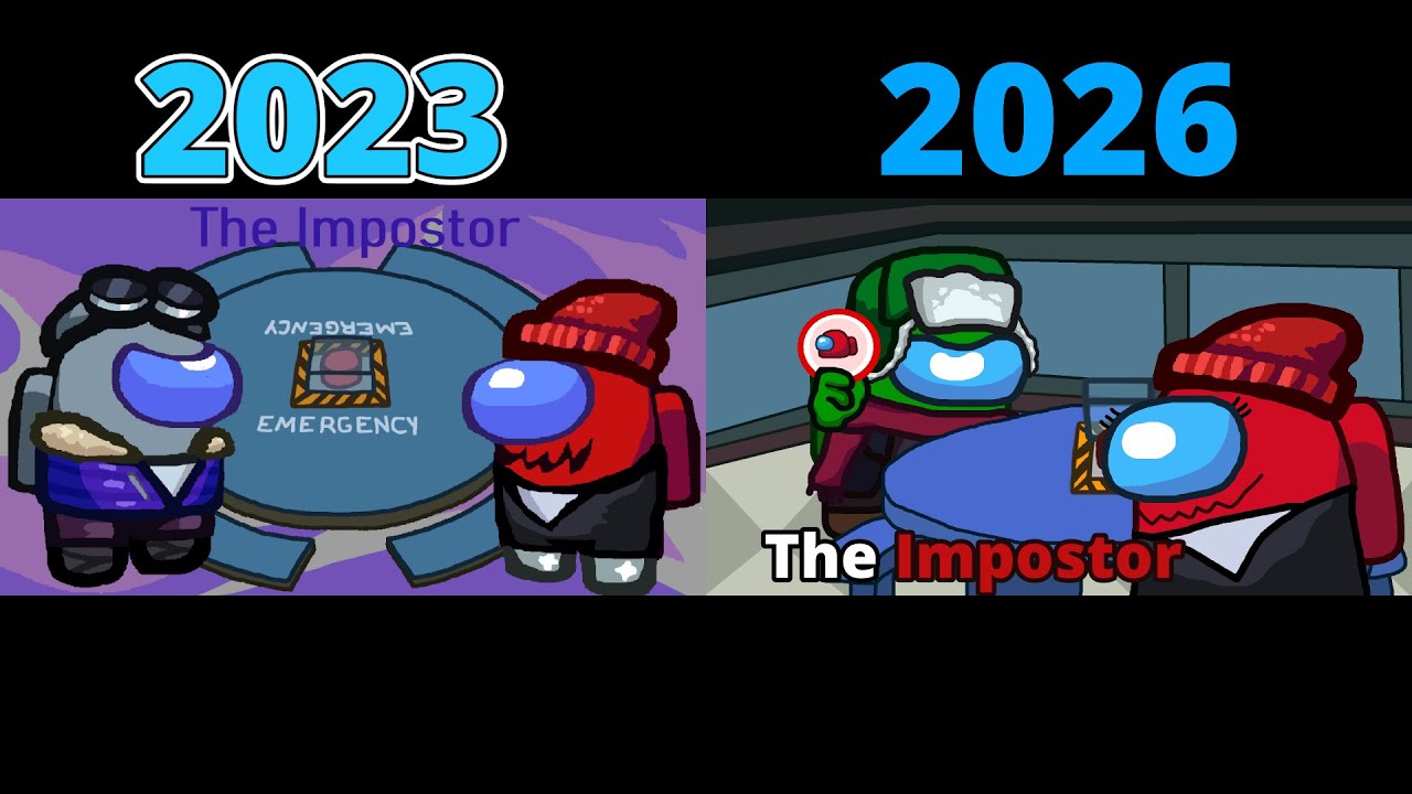 Among us Song: The Impostor 2023 Vs 2026 (Song by @MaklTube ) - YouTube