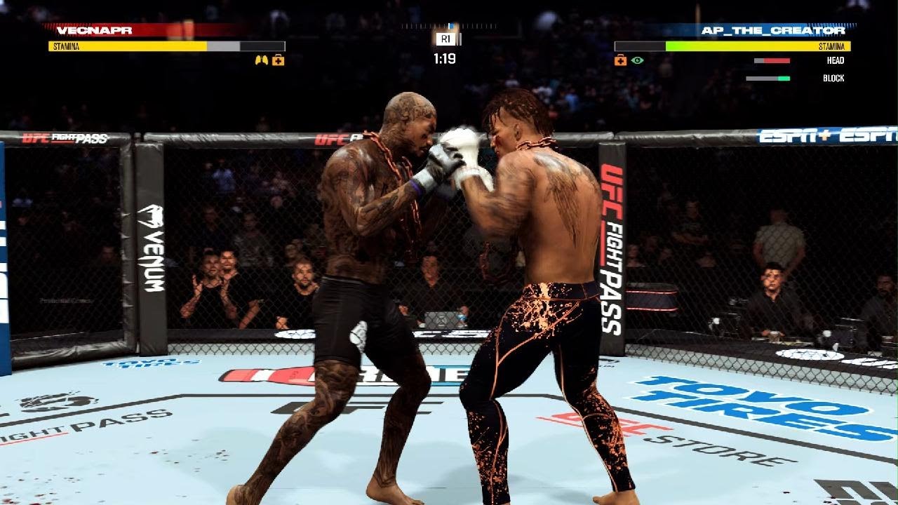 UFC 5 good 2nd round fight 🙂 - YouTube