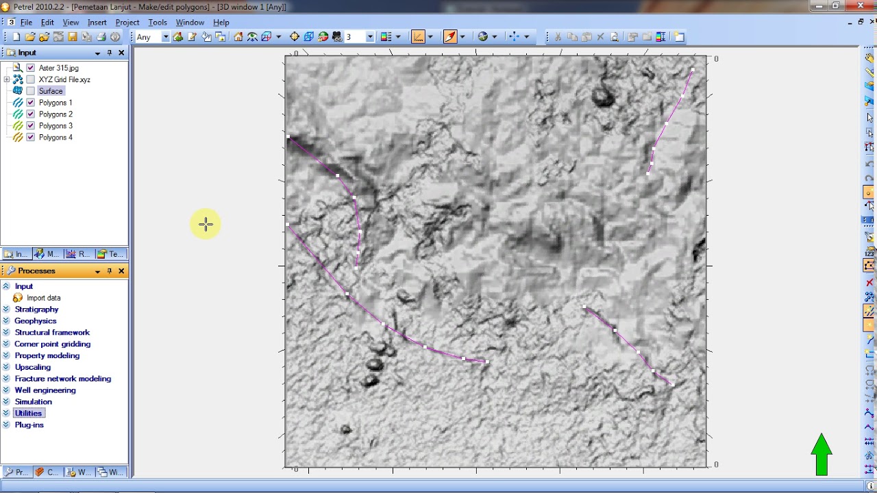 Tutorial Membuat Fault Model 3D di Petrel - YouTube