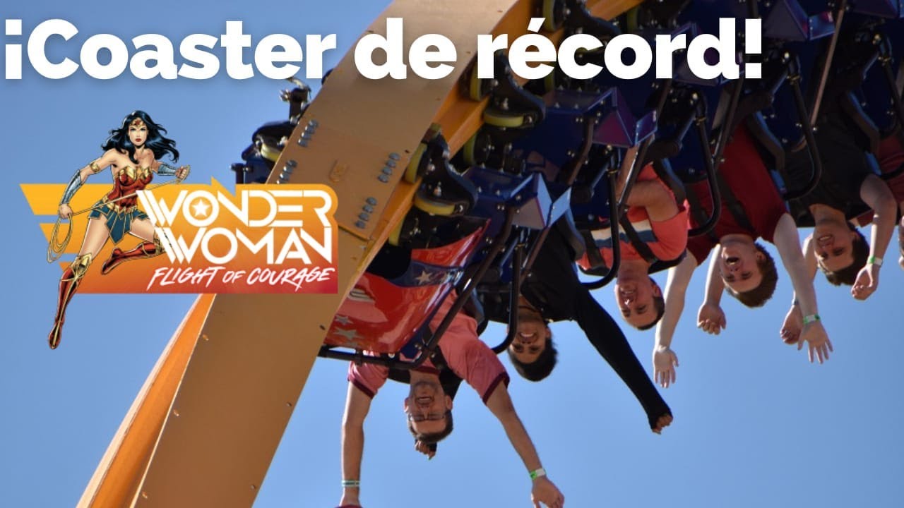 SIX FLAGS inaugura WONDER WOMAN Flight of Courage en Magic Mountain ...