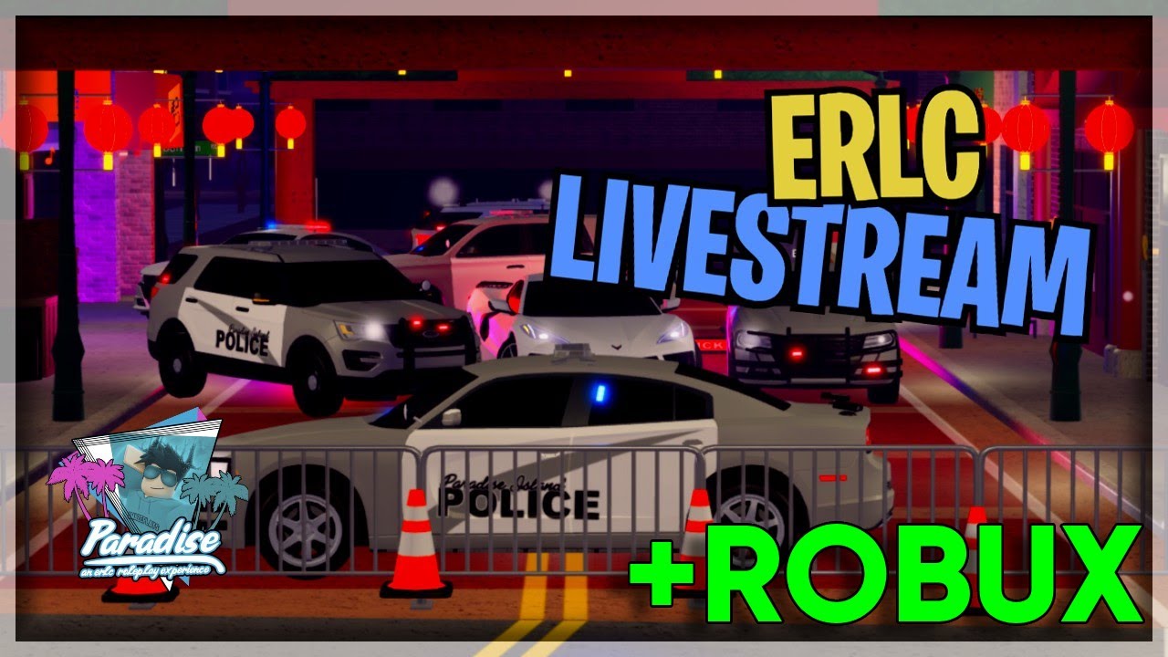 ERLC Livestream and ROBUX giveaways! (Roblox ERLC) - YouTube
