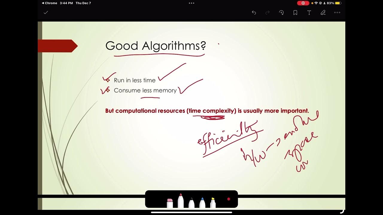 Data Structures and Algorithms - Time and Space Complexity - YouTube