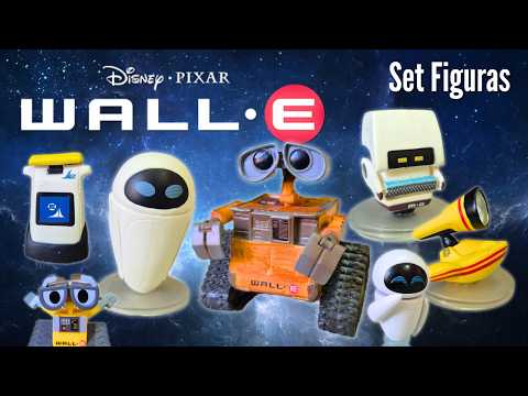 WALL-E Set de Figuras Disney Store y Colección 💫
