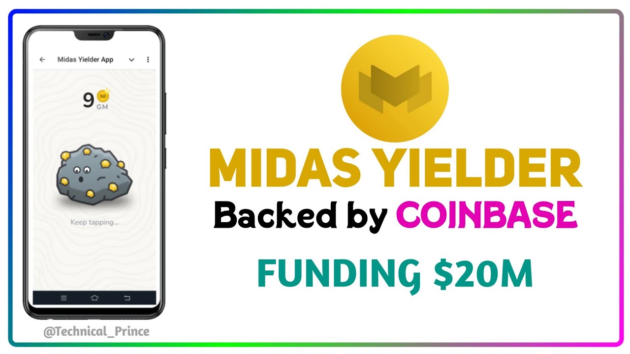 midas yielder app airdrop ! midas yield app airdrop backed by COINBASE ...