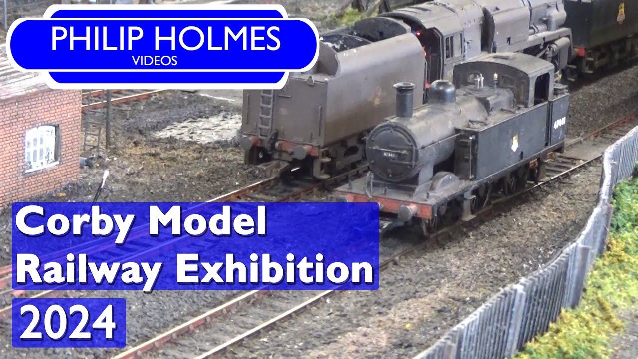 Corby Model Railway Exhibition 2024 - YouTube