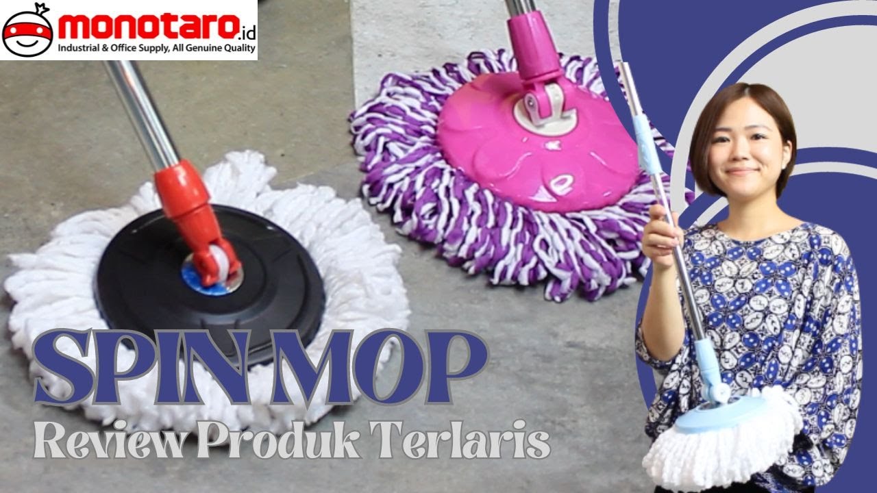 Review 3 Produk Spin Mop Terlaris dari Monotaro Indonesia - YouTube
