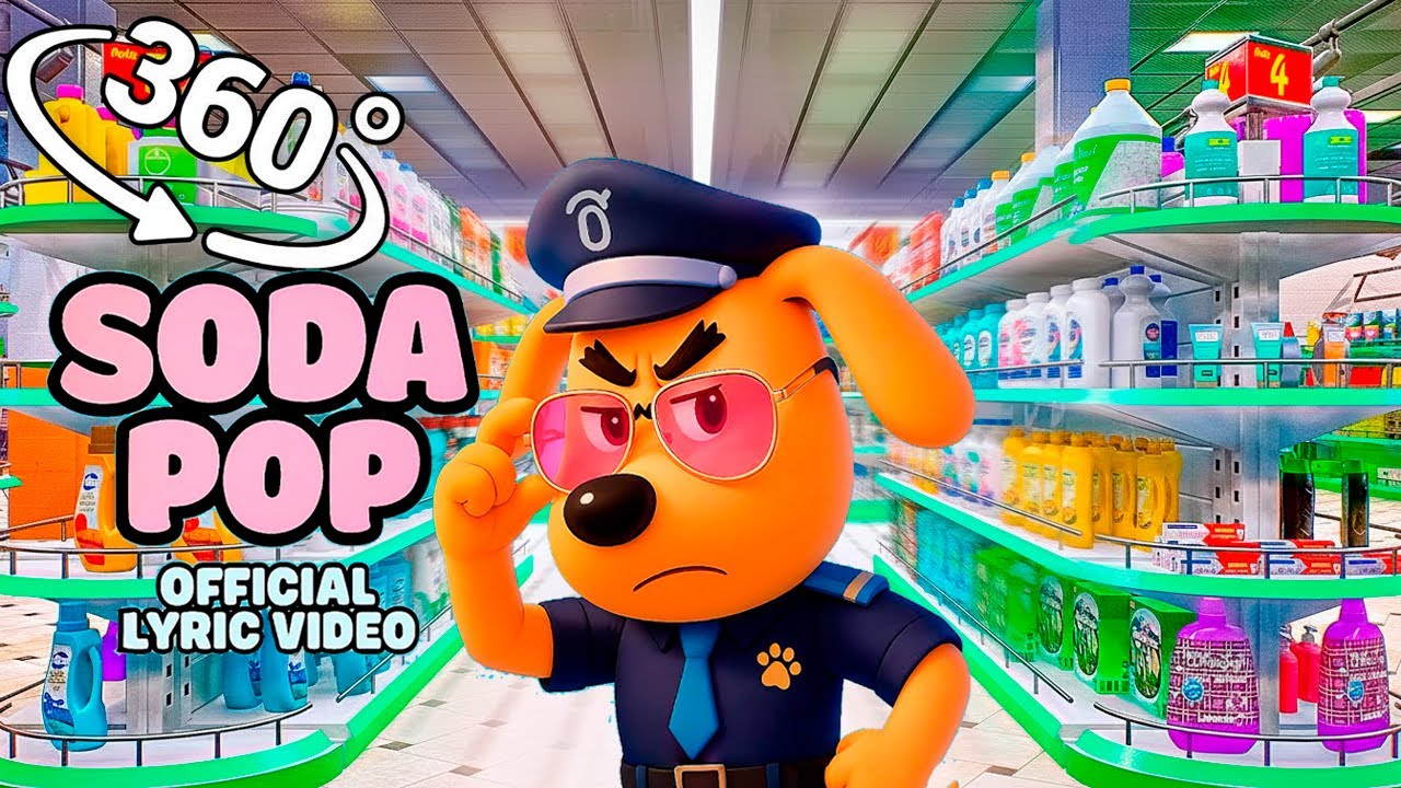 SODA POP x SHERIFF LABRADOR - Supermarket in 360° Video | VR/ 8K - YouTube