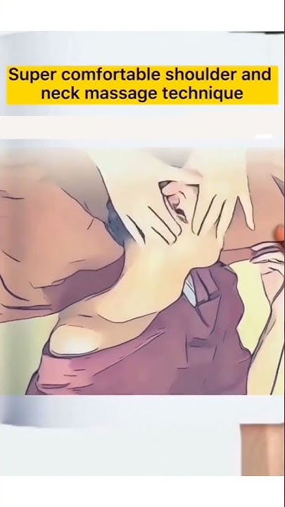 Shoulder And Neck Massage Technique Youtube