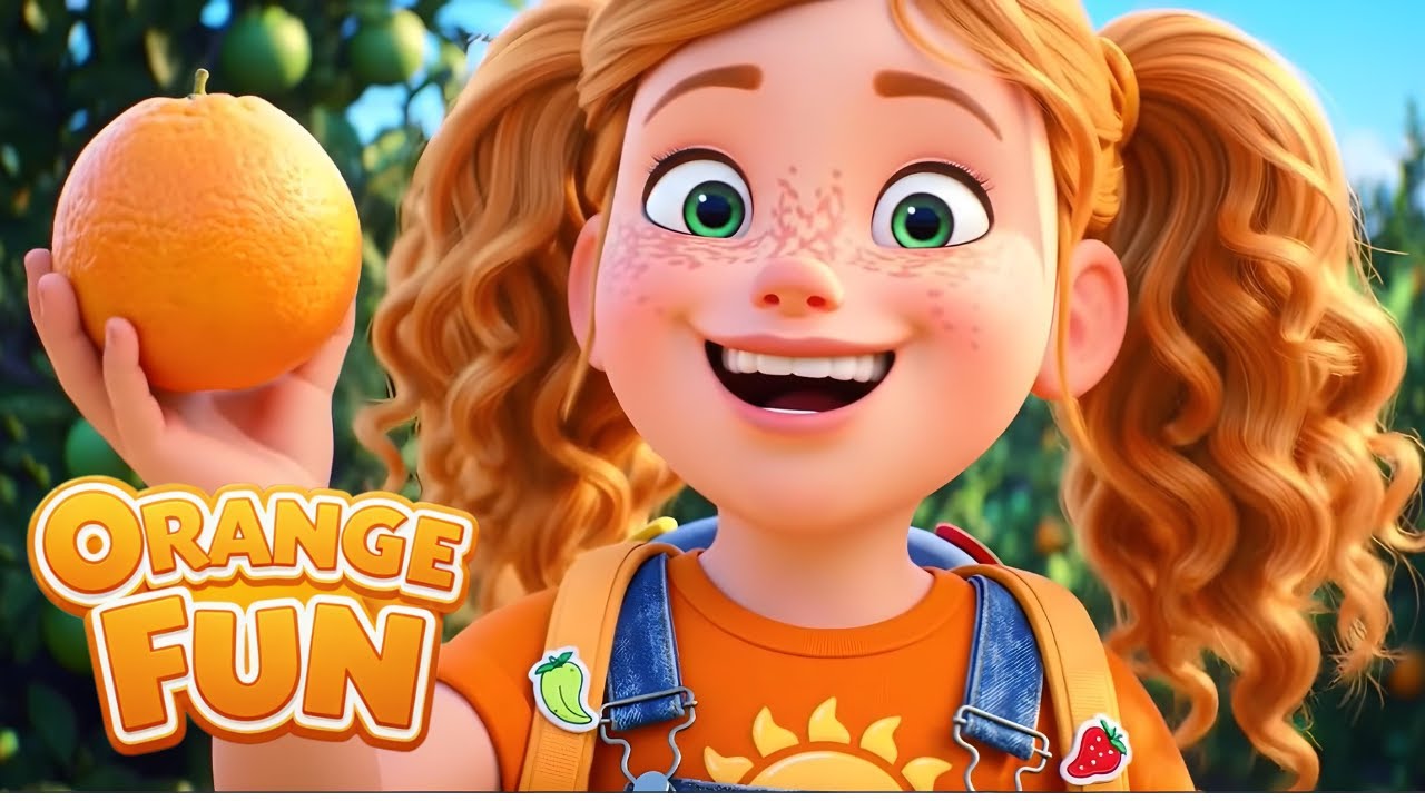 "Orange Fun: A Joyful Adventure with Sunny and Friends 🍊🎉" | Nursery ...