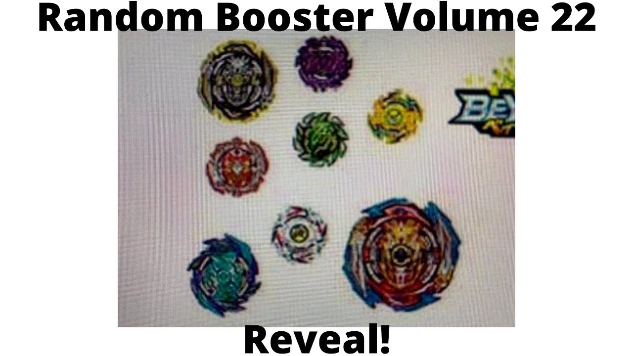 RANDOM BOOSTER VOLUME 22 REVEALED!?| Beyblade Burst Sparking News - YouTube