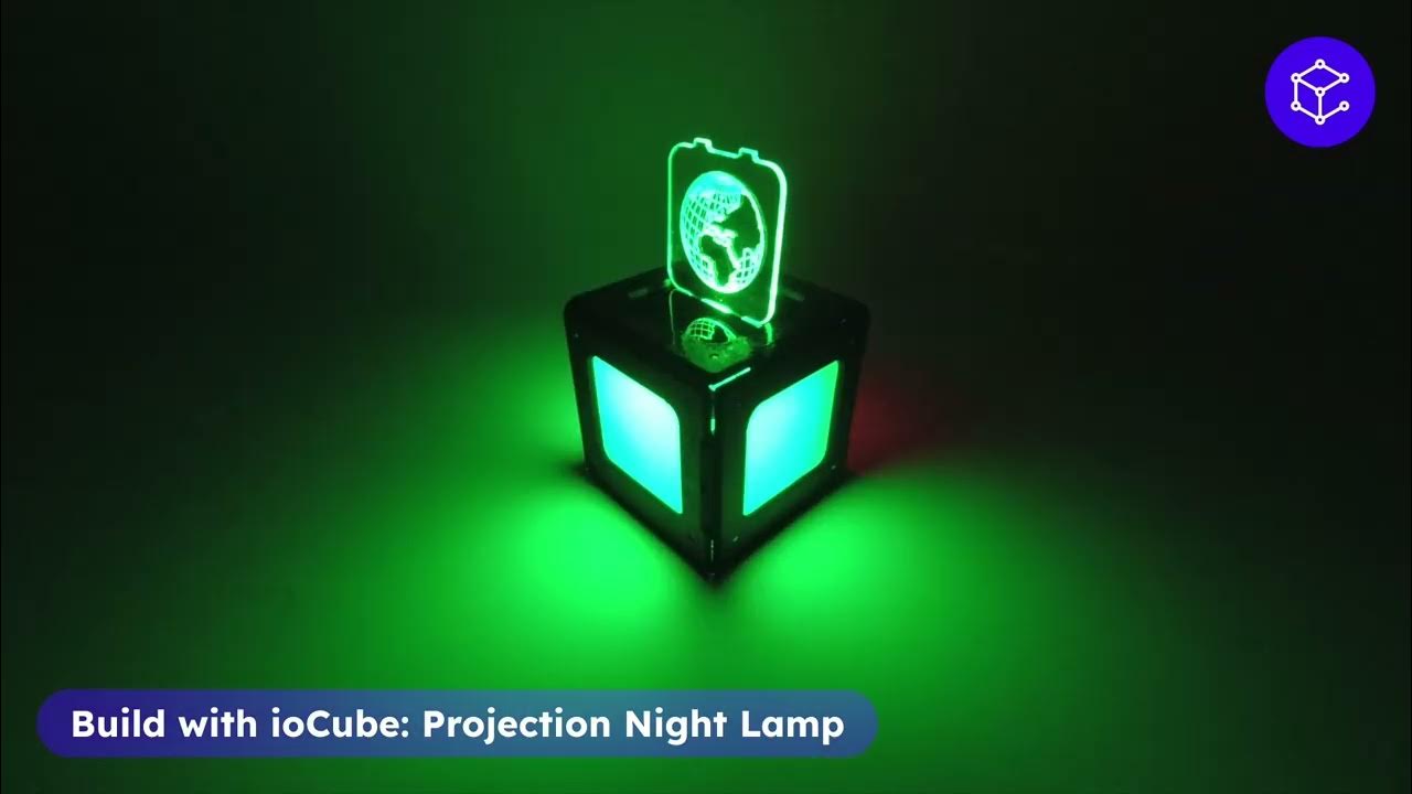 Build with ioCube Projection Night Lamp - YouTube