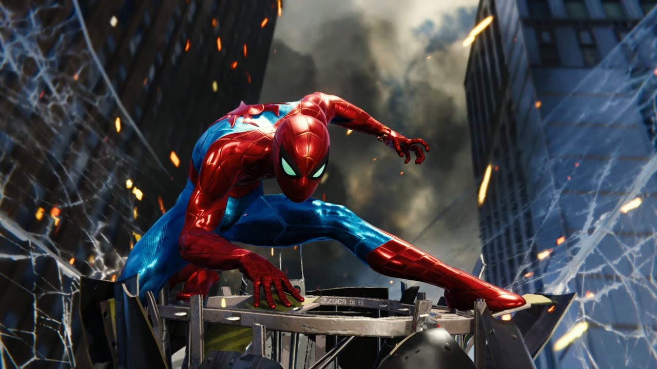 Spider Armor Mk 4/ ANAD Amazing Spider-Man Suit Cutscenes | Marvel's ...