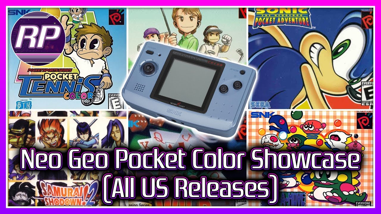 Neo Geo Pocket Color Showcase (All US Releases) - Retro Pals - YouTube