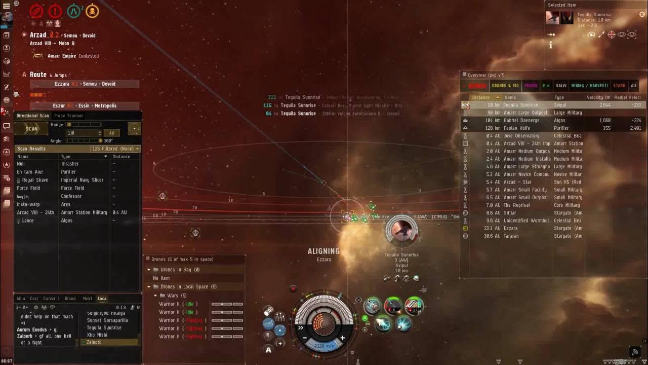 Eve Online : Solo PVP : Stabber vs Confessor, Svipul, Ares, Algos, Slicer - YouTube