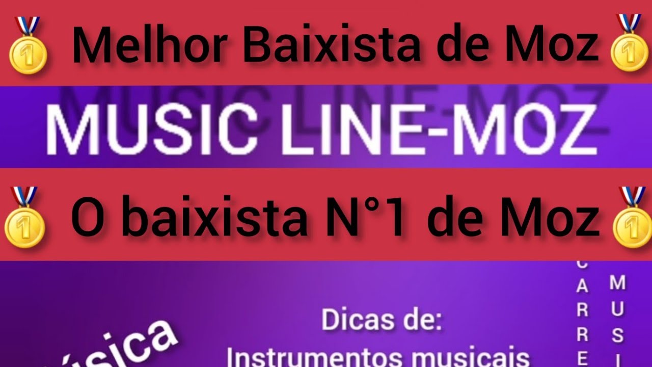 O Melhor Baixista de Moz/ Music Line Moz - YouTube