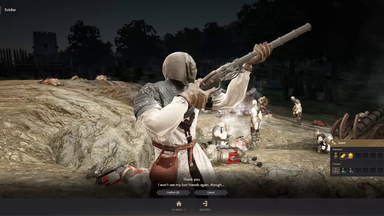 Guardian Gameplay Finding Mysterious Knight - BDO remastered - YouTube