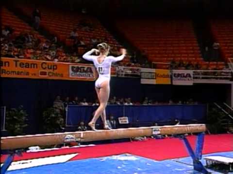 Kendall Beck - Balance Beam - 1998 International Team Gymnastics ...