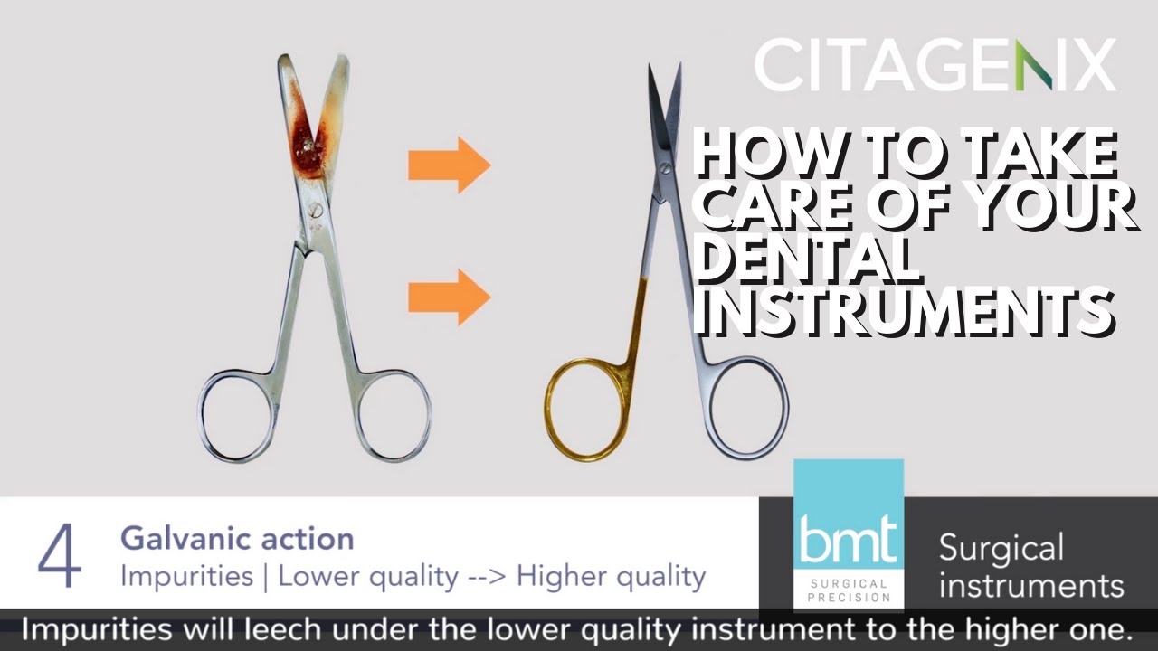 How To Clean Your BMT Dental Surgical Instruments [Part 4] | Citagenix ...