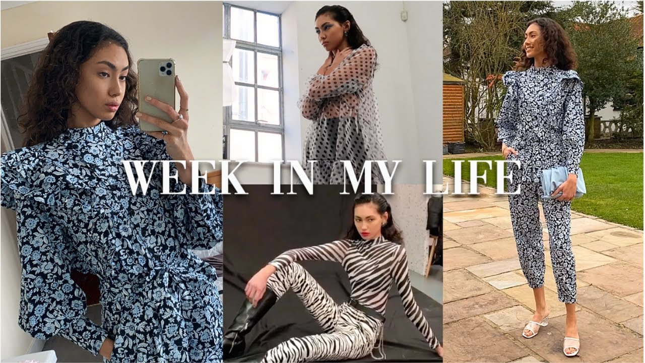WEEK IN MY LIFE VLOG- PHOTOSHOOTS, SHOPPING, WEDDING, GYM | Morgan ...